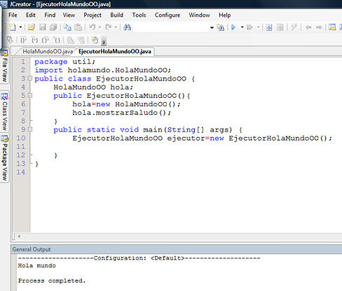 Curso de Java: Ejecución